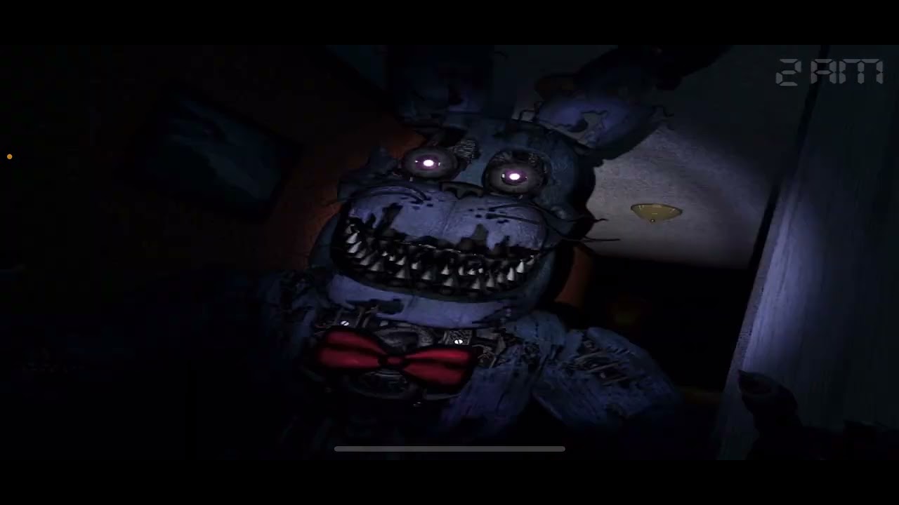 Playing fnaf 4 night 1 and 2 - YouTube