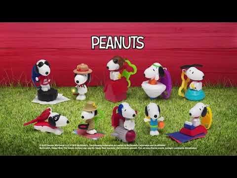 Happy Meal Italy Snoopy (2018) - YouTube