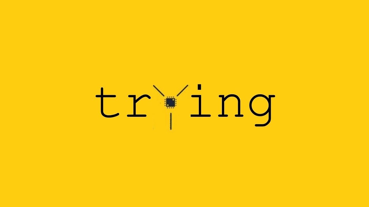 We Are Trying - YouTube