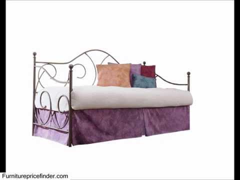 FASHION BED GROUP CAROLINE DAYBED WITH LINK SPRING, FLINT - YouTube