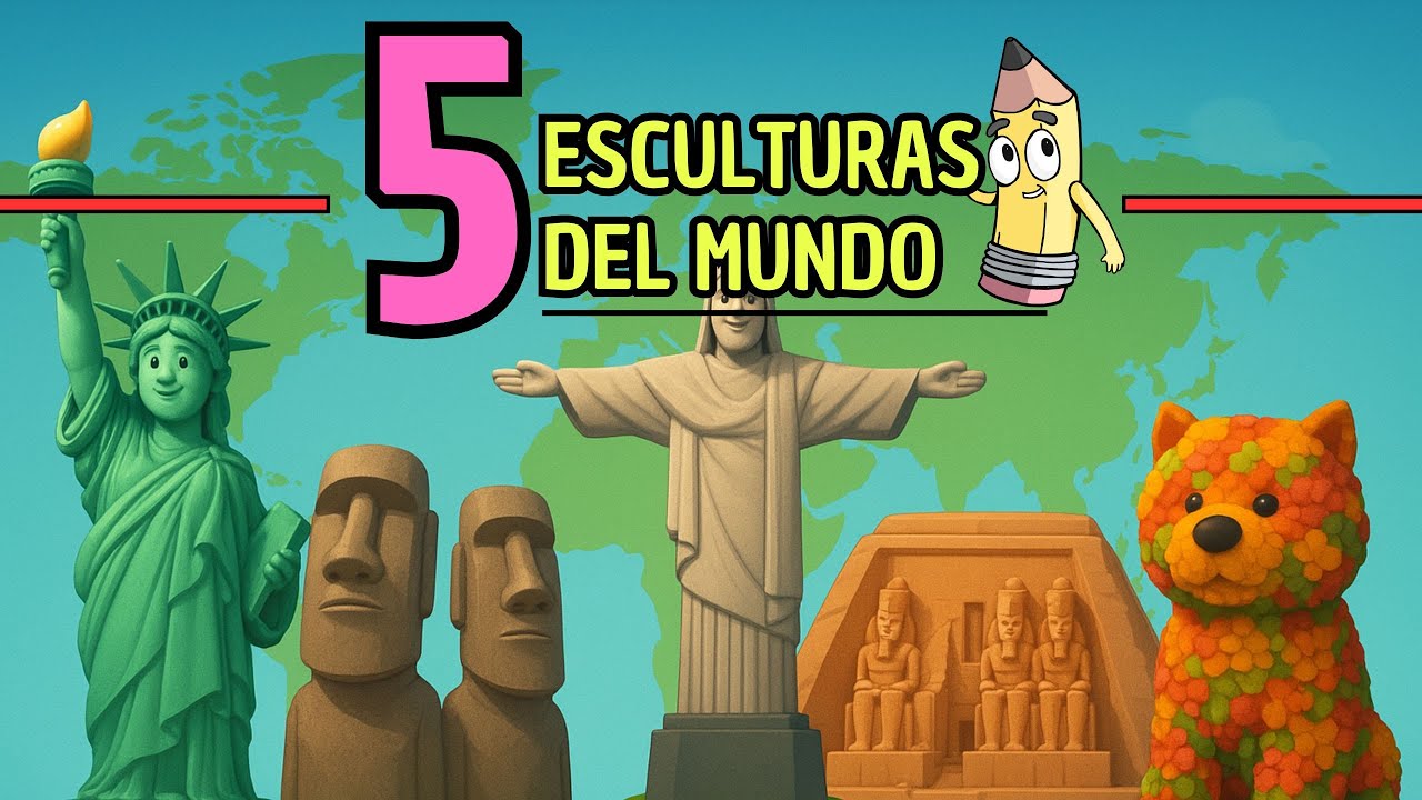 5 Esculturas del Mundo 🗿🌍 | Descúbrelas con Tectin - YouTube