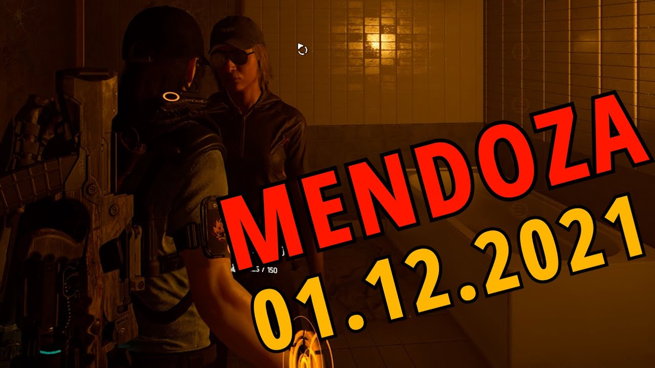 MENDOZA 01.12.2021Tom Clancy's The Division 2 - YouTube