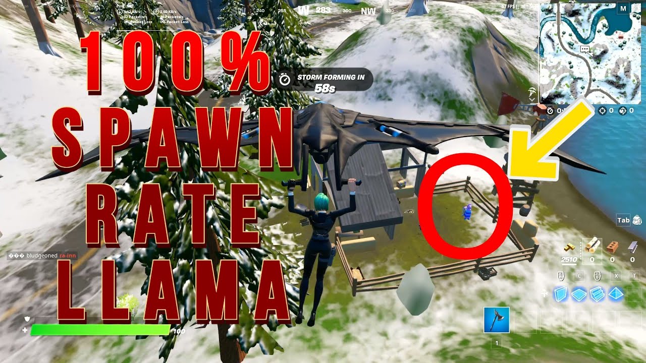 How to GET a LLAMA EVERY MATCH! 100% SPAWN RATE Fortnite Chapter 3 ...
