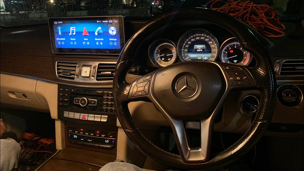 Mercedes E Class Getting 10.25 Inches Floating Display Installed ...