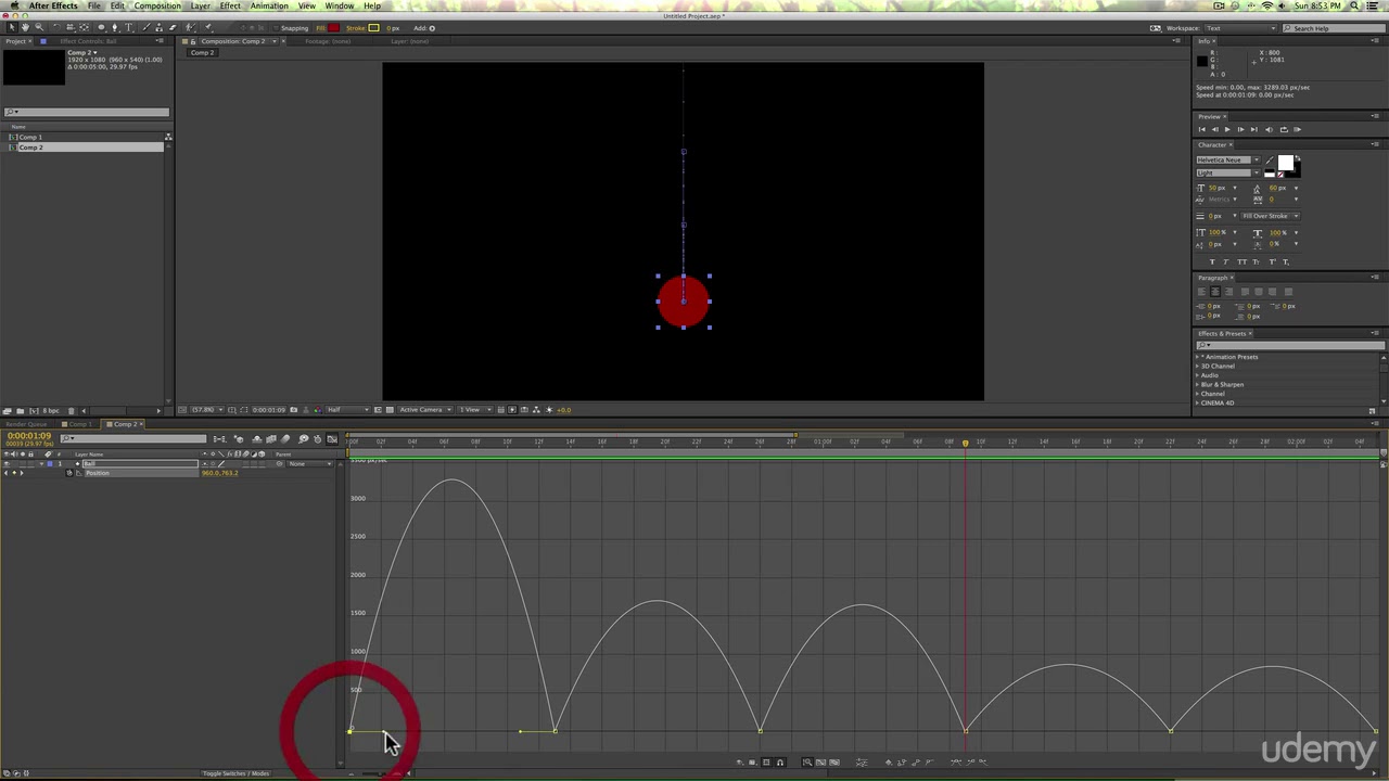 02 After Effects Shapes 06 The Graph Editor - YouTube