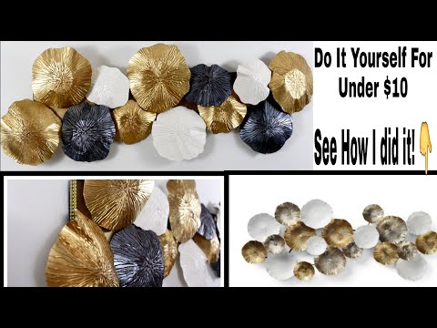 Z GALLERIE Inspired DOLLAR Tree DIY  Wall Decor