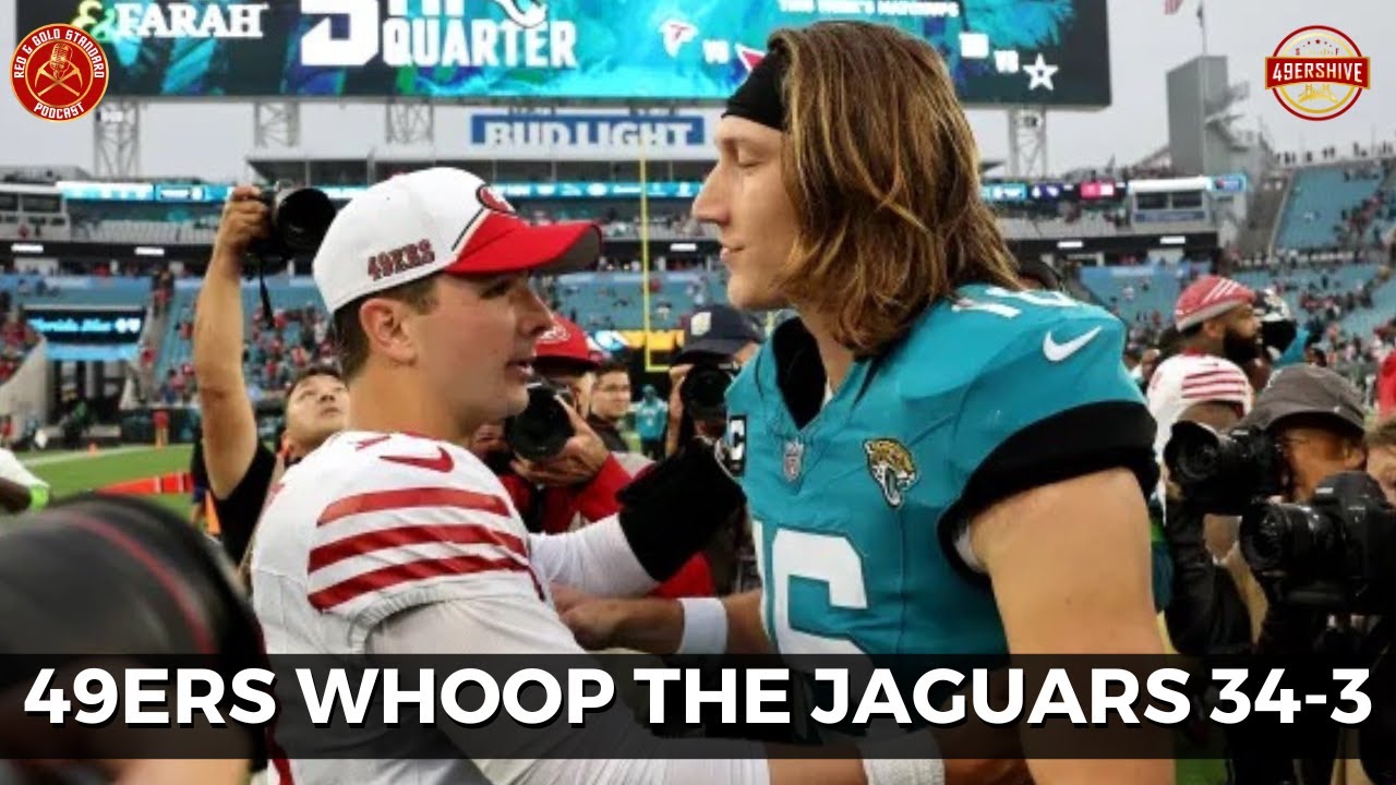 49ers Go Jaguar HUNTING 34-3 | RGS Live 49ers vs Jaguars Recap! - YouTube