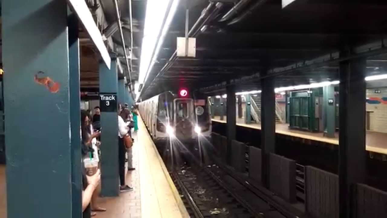 MTA Subways - Kawasaki R160B #9938 {Cacique Ad Wrap} on the (F ...