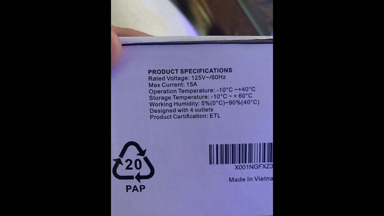 KMC 4 Outlet WiFi Smart Plug with Energy Monitoring Smart Outlet ...