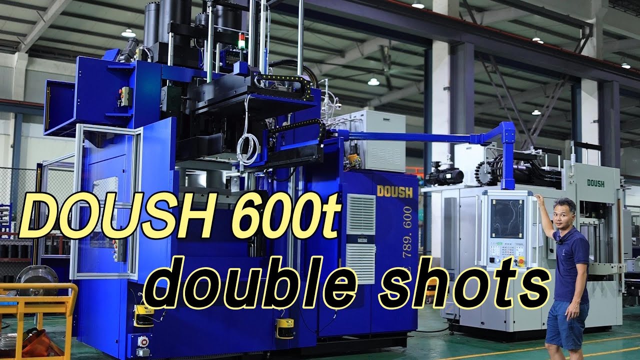 DOUSH 600t double shots machine - YouTube
