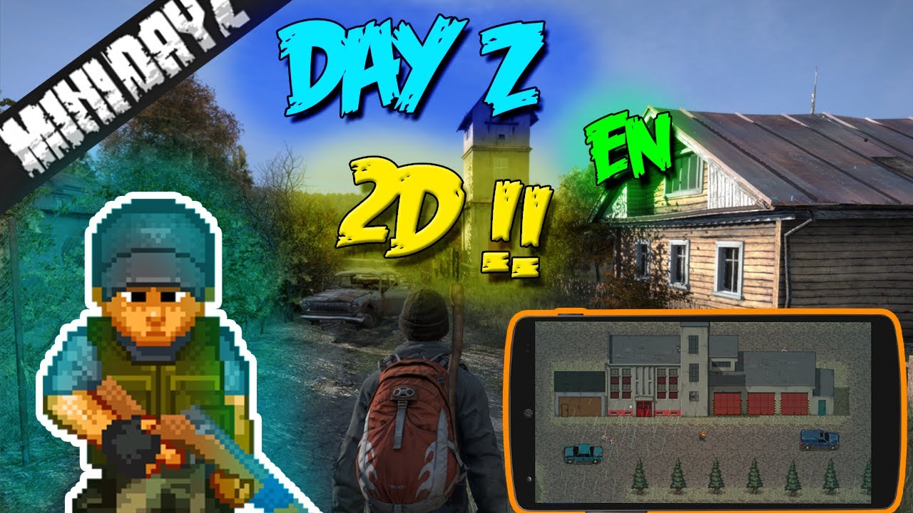 DAY Z EN 2D!! - MiniDayZ | Descarga en Android! - YouTube
