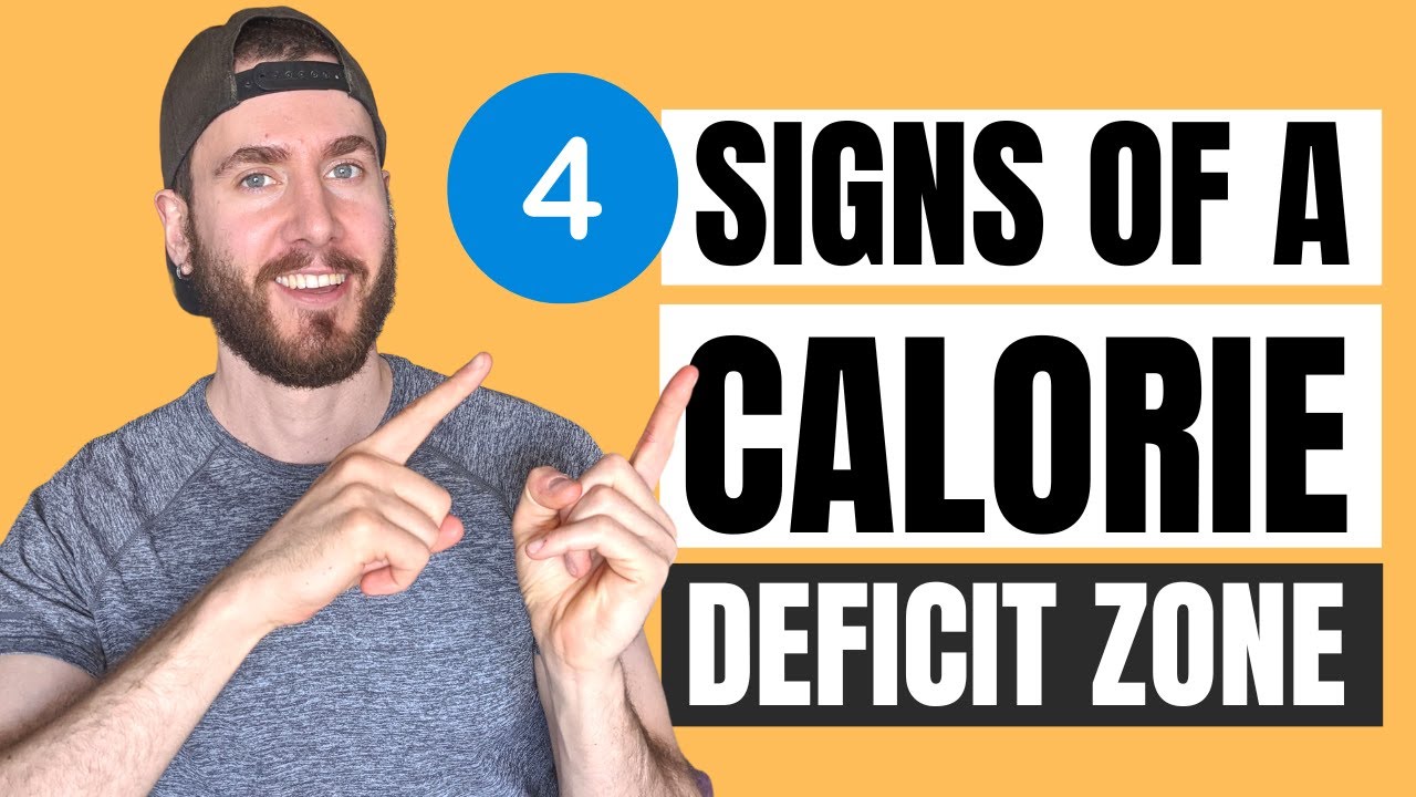 4 signs you are in a calorie deficit | Fat Loss Nutrition 101 - YouTube