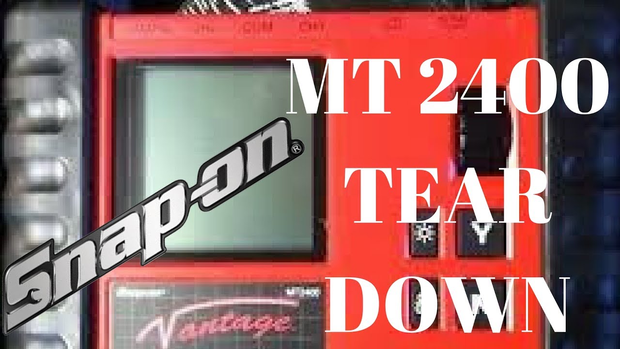 Snap On Vantage MT2400 Teardown - Its Only $15.00 In Plastic And Parts ...