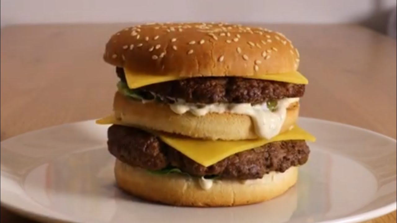 recette de big mac maison: 100x mieux qu'au McDonald's - YouTube