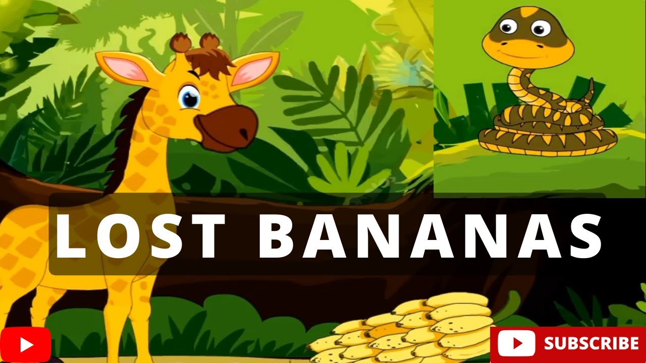The Lost Bananas | Banana Song | Lost Bananas | Cartoon for Kids | banana cartoon - YouTube