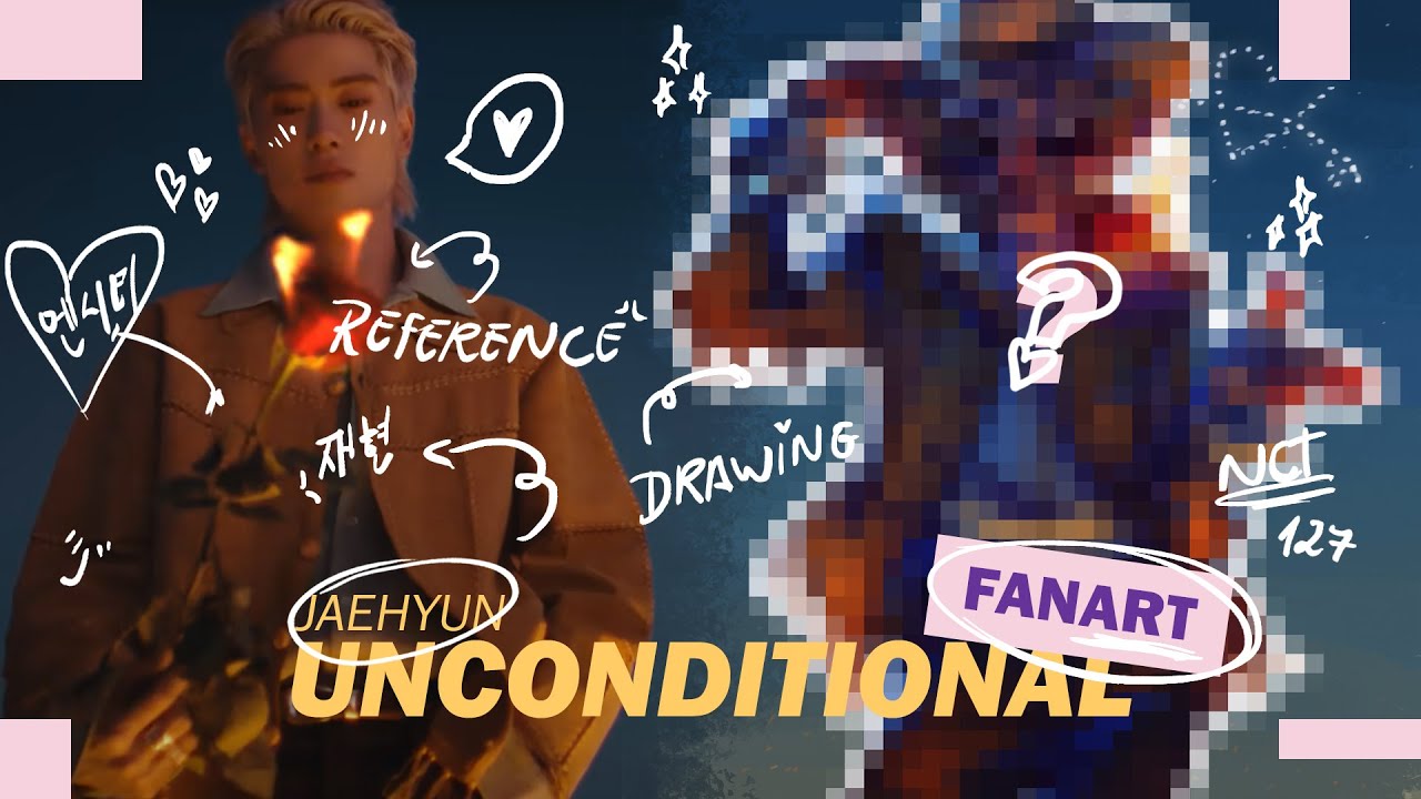 JAEHYUN (NCT) Unconditional Fan ART | Digital ART Process 🎨 - YouTube