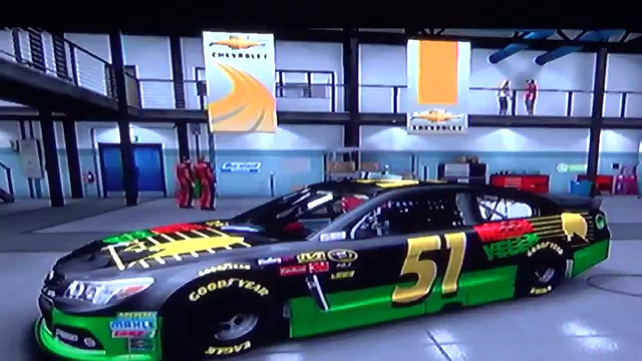 DAYS OF THUNDER COSTOM PANIT SCHEME/MELLO YELLO #51 CAR - YouTube