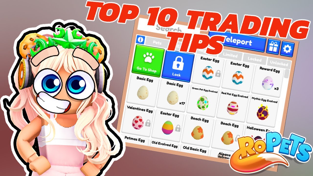 TOP 10 TRADING TIPS IN ROPETS! - YouTube