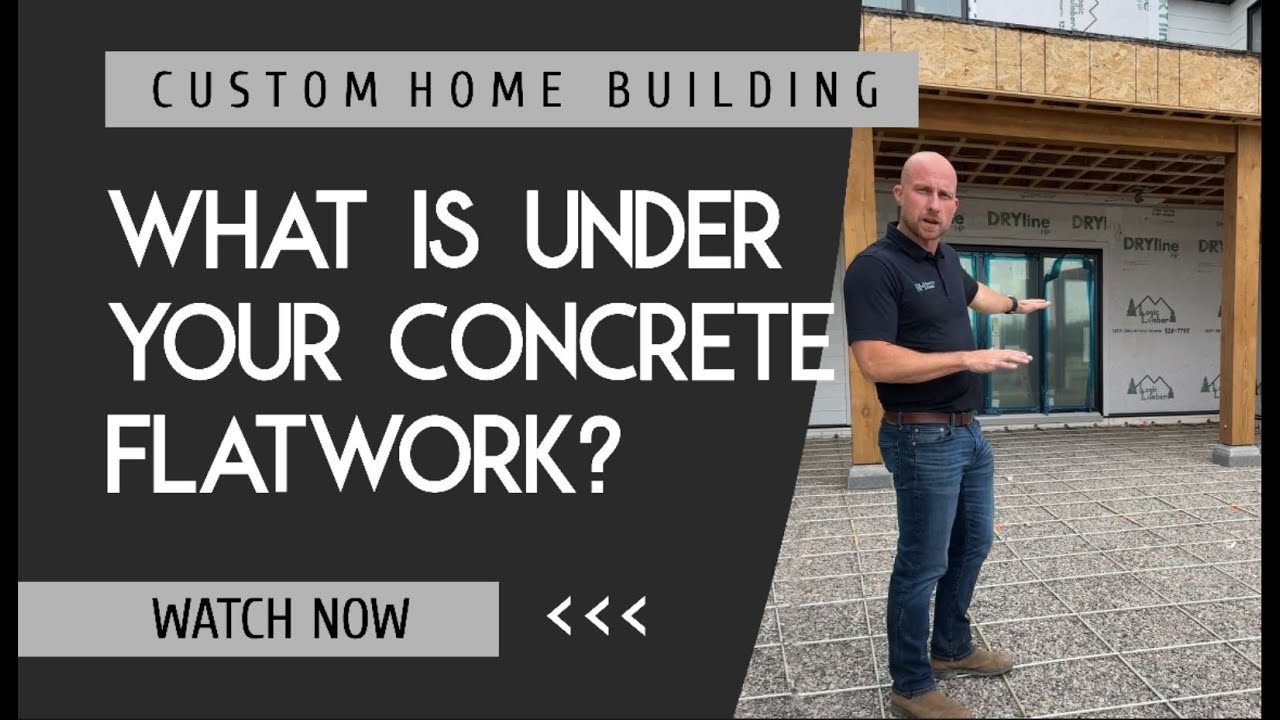 What is under your Concrete Flatwork? - YouTube