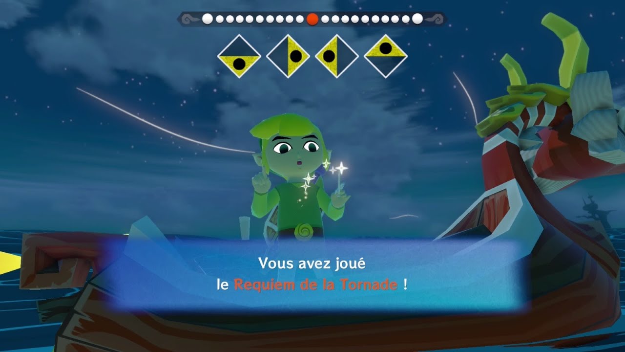 The Legend of Zelda : The Wind Waker HD - Apprentissage du Requiem de ...