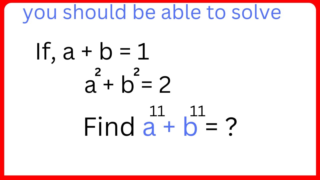 A nice math Olympiad problem you should try to solve this #math # ...
