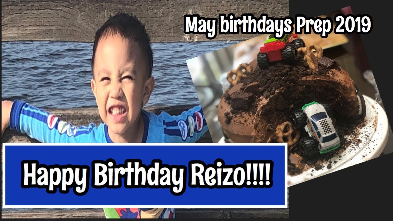 Reizo's birthday and celebration - YouTube