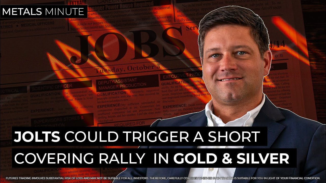JOLTS Data could trigger a Short Covering Rally in Gold & Silver ...