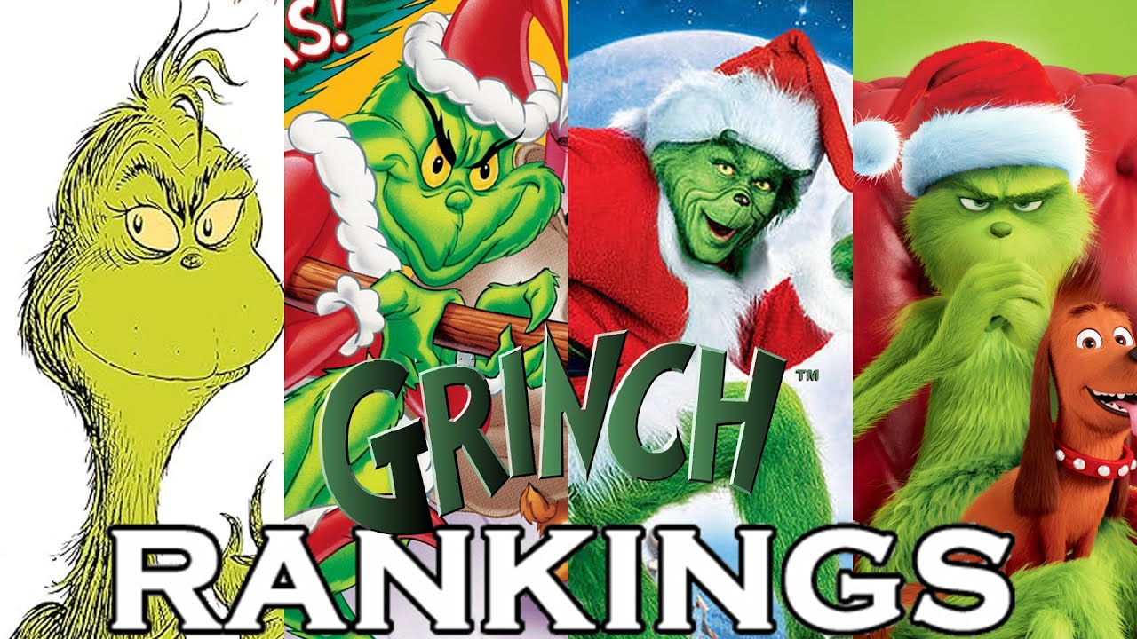 Grinch Rankings (In Seuss Rhyme) Worst to Best | Merry Christmas ...