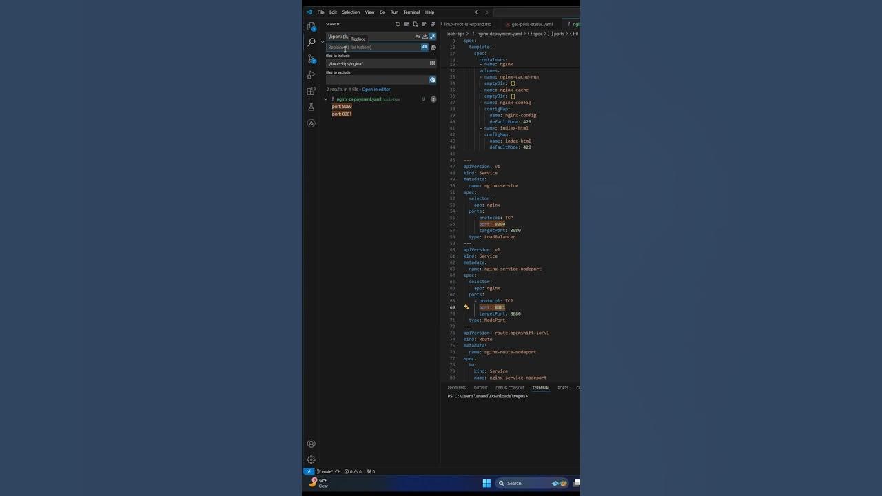 vscode regex - YouTube