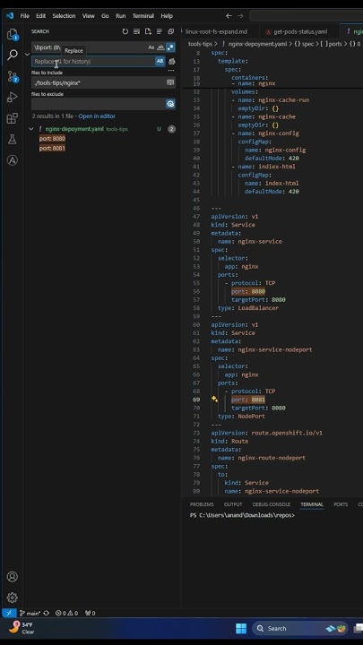 vscode regex - YouTube