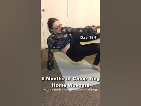 Day 184 Chloe Ting Body Transformation ️🤩🙏🏻💚 - YouTube