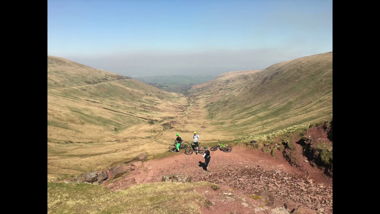 Cycling the Gap Route, Brecon Beacons, April 2017 - YouTube