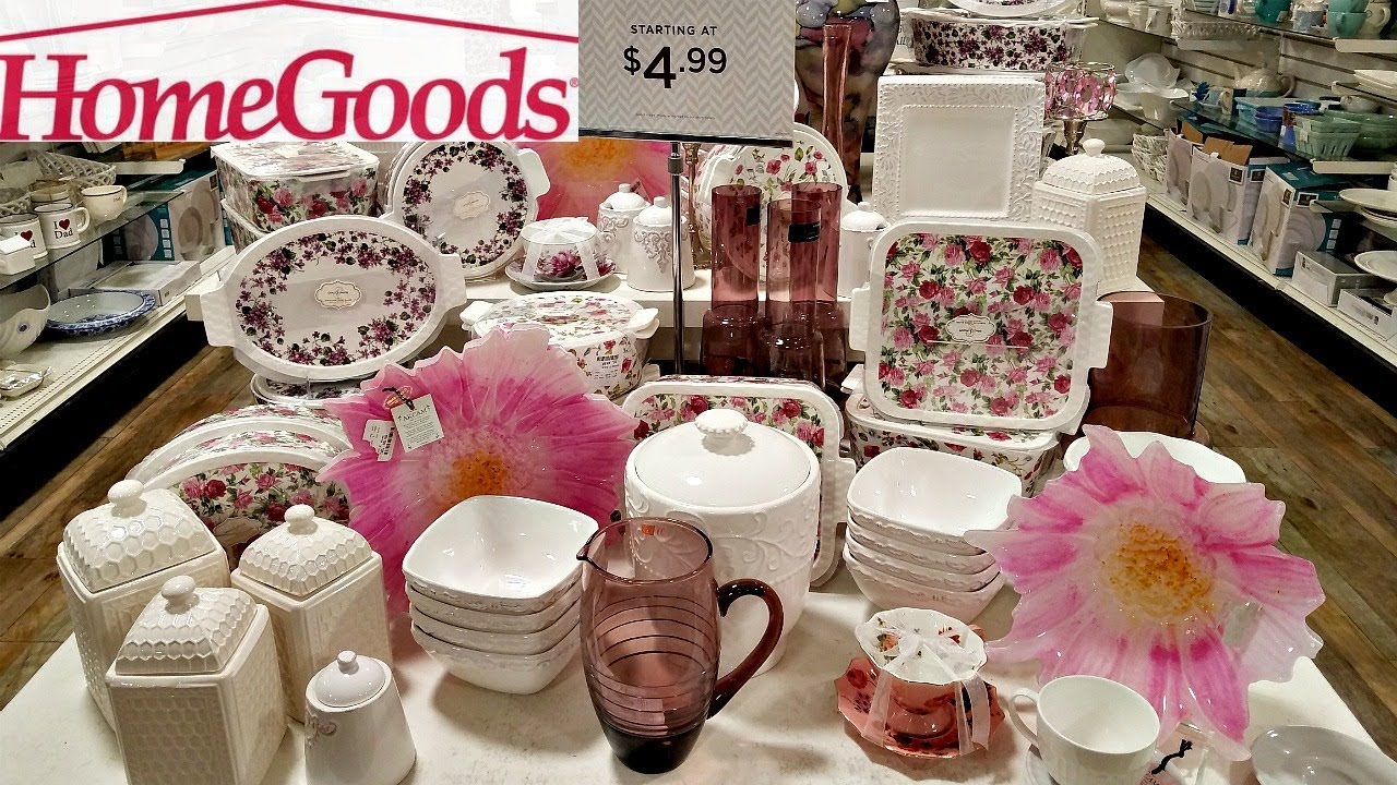 HomeGoods SHOP WITH ME NEW FLORAL GOLD KITCHENWARE HOME KITCHEN IDEAS ...