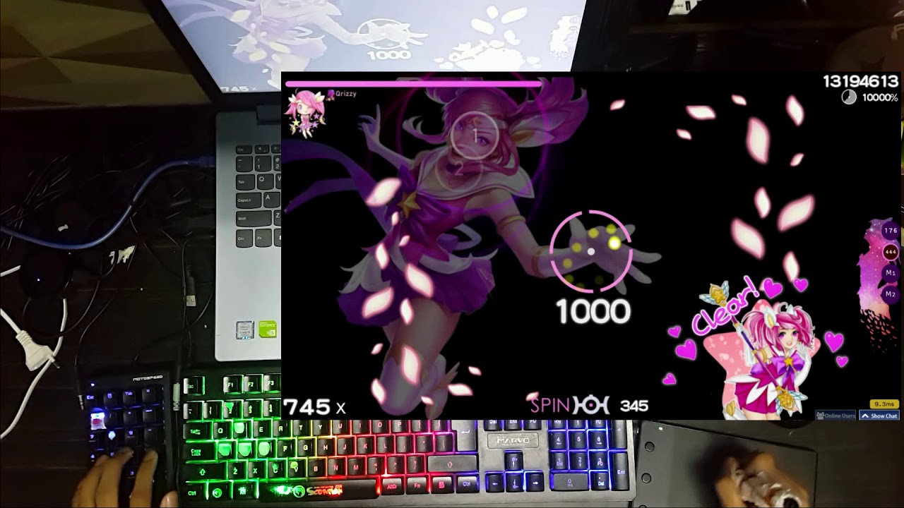 admin, he's doing it sideways on osu with liveplay - YouTube