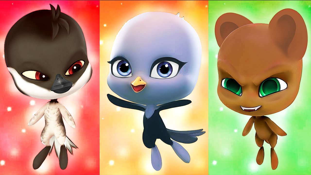 TODOS OS KWAMIS DA CAIXA NATIVO-AMERICANA DE MIRACULOUS LADYBUG!! - YouTube