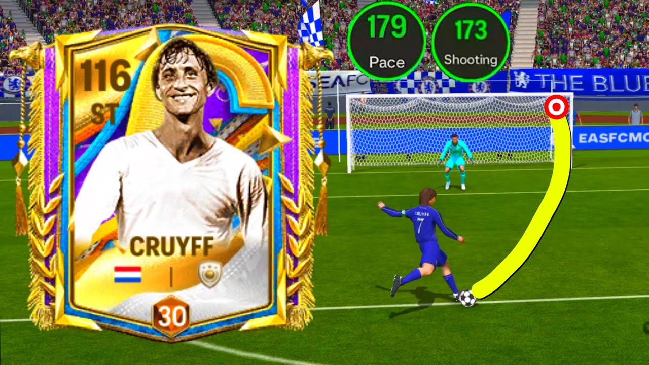 5⭐️5⭐️ 111 CRUYFF PLAYER REVIEW🥶 FC MOBILE - HEAD TO HEAD - YouTube
