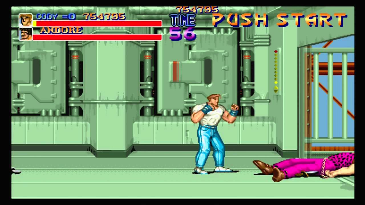 Final Fight Playthrough Stage 4 Bonus 2 - YouTube