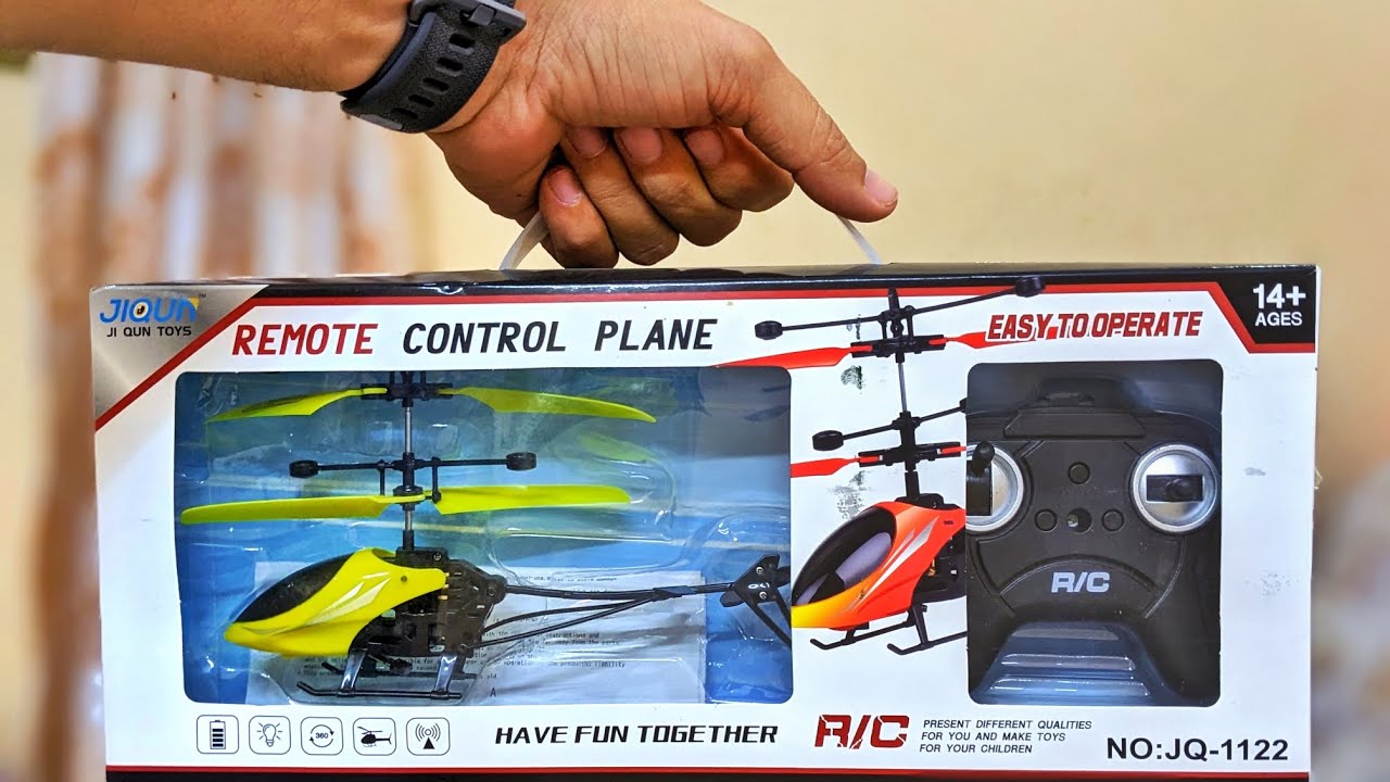 RC helicopter unboxing|RC helicopter Testing|remote control Rc ...