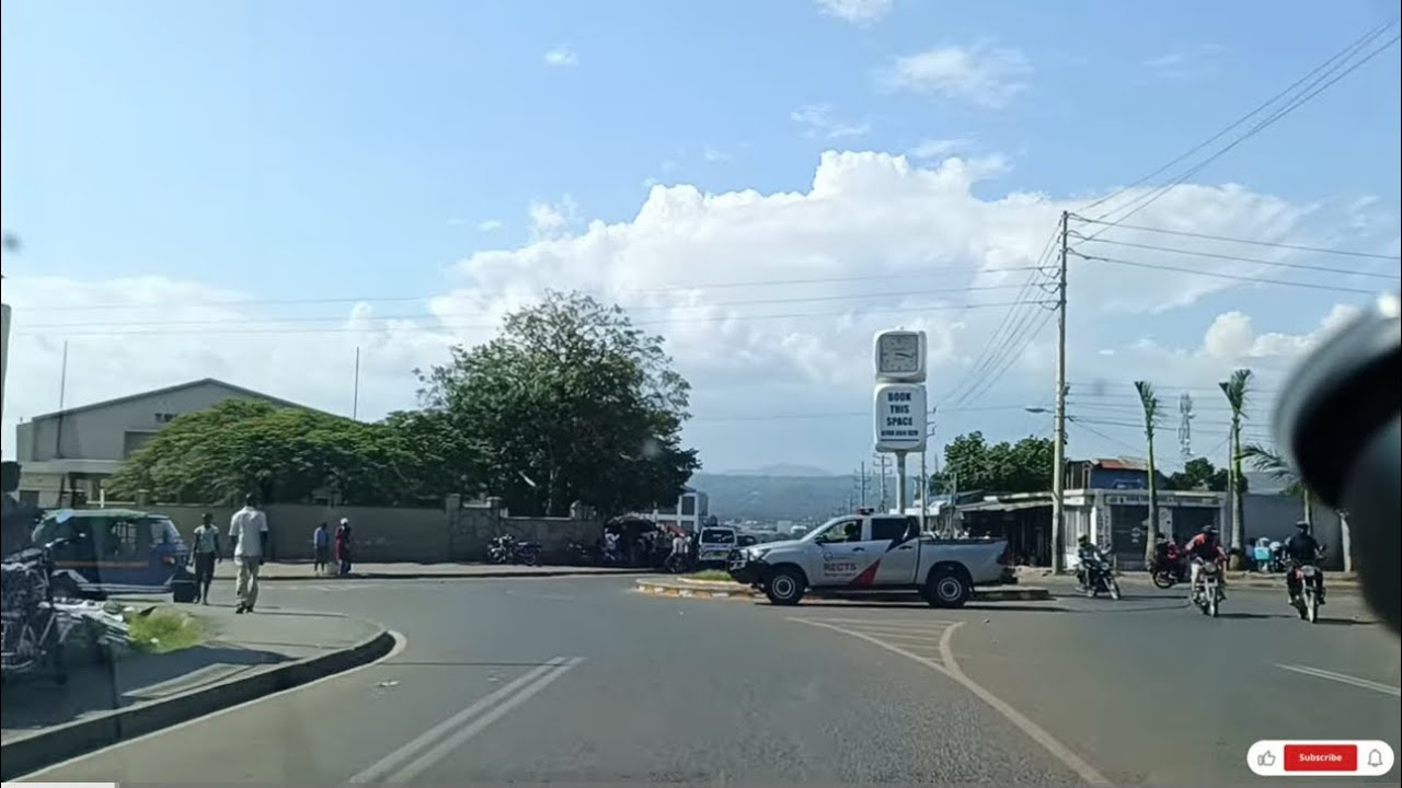 4K Scenic Lake Victoria View Western Kenya: Kisumu to Vihiga county # ...