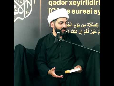 İmam Huseyn (ə) diridir ölməyib -Hacı Eldayaq Huseynov