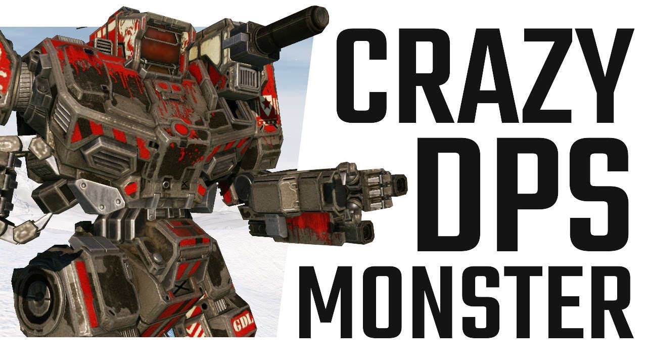 Crazy DPS Monster - Shadowhawk "Grey Death" - Mechwarrior Online The ...