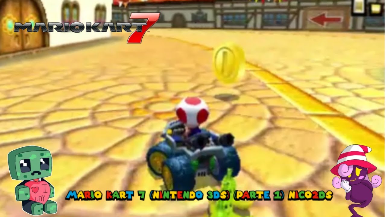 Mario Kart 7 (Nintendo 3DS) (Parte 1) NICO2DS - YouTube