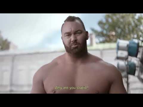The Mountain and Septa Unella star in a new ad (eng subs)