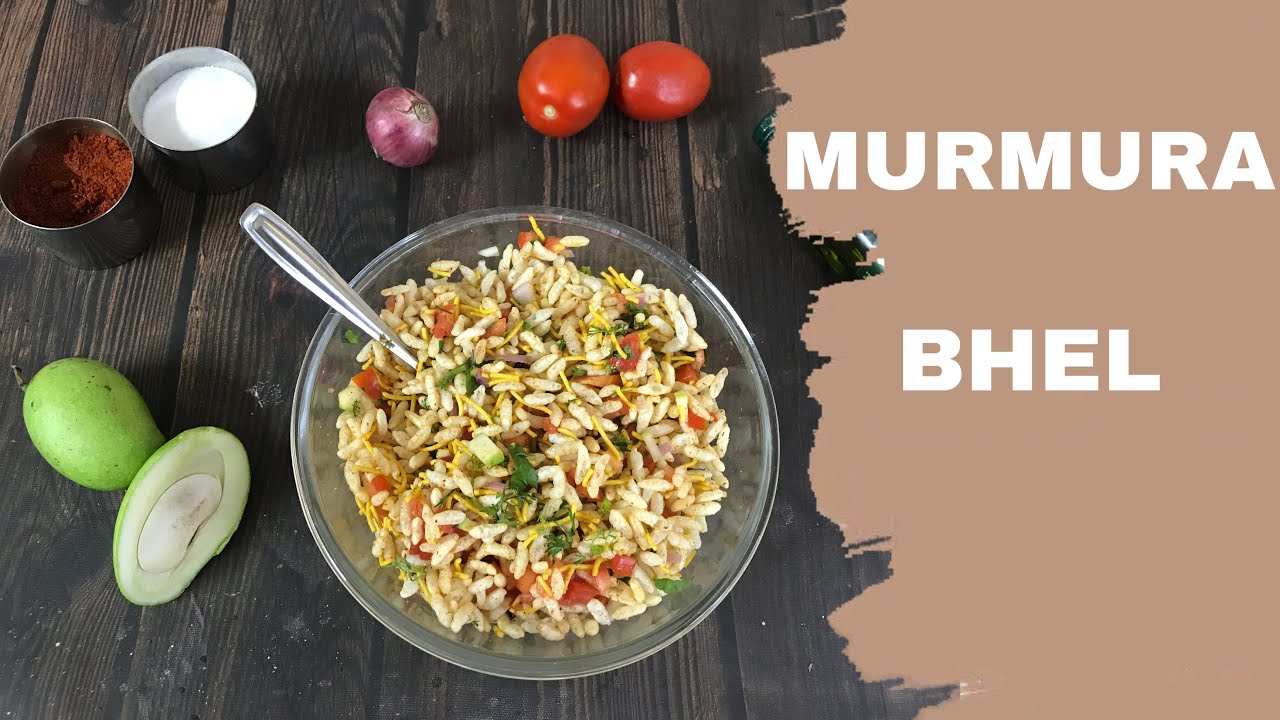 Murmura bhel | Puffed rice bhel | Evening snacks - YouTube
