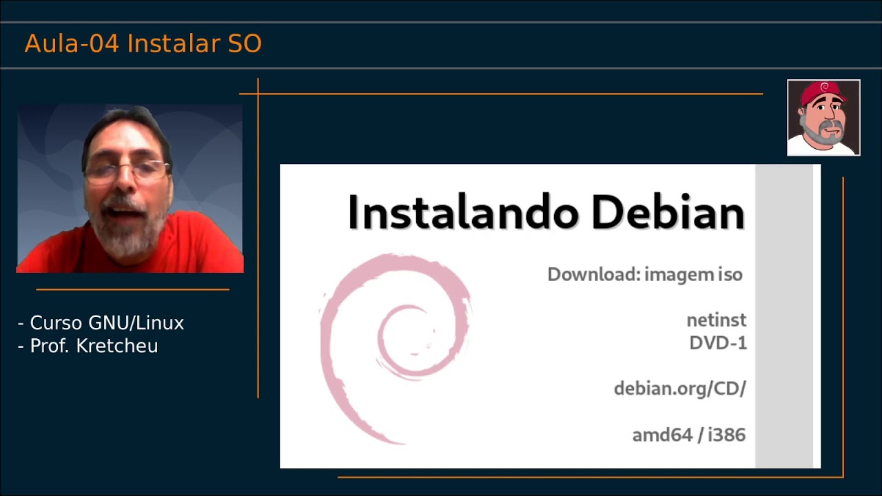 🟠 Curso GNU Linux - Aula 04 - Instalar SO - YouTube