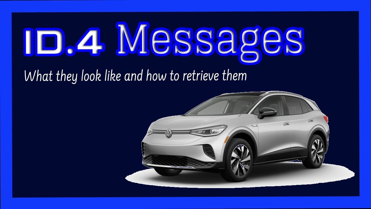 ID4 message retrieval from the driver's cluster to the infotainment ...