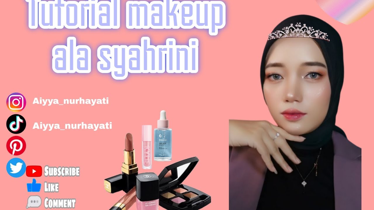 Tutorial makeup ala syahrini - YouTube
