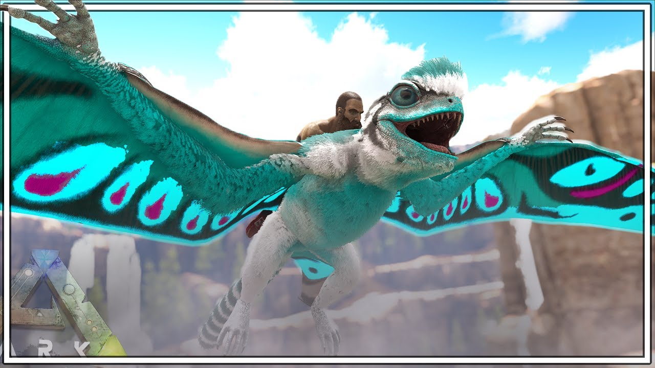 WE TAME A SINOMACROPS THAT WE CAN FLY ON !! | ARK SUPREME [Episode 28 ...