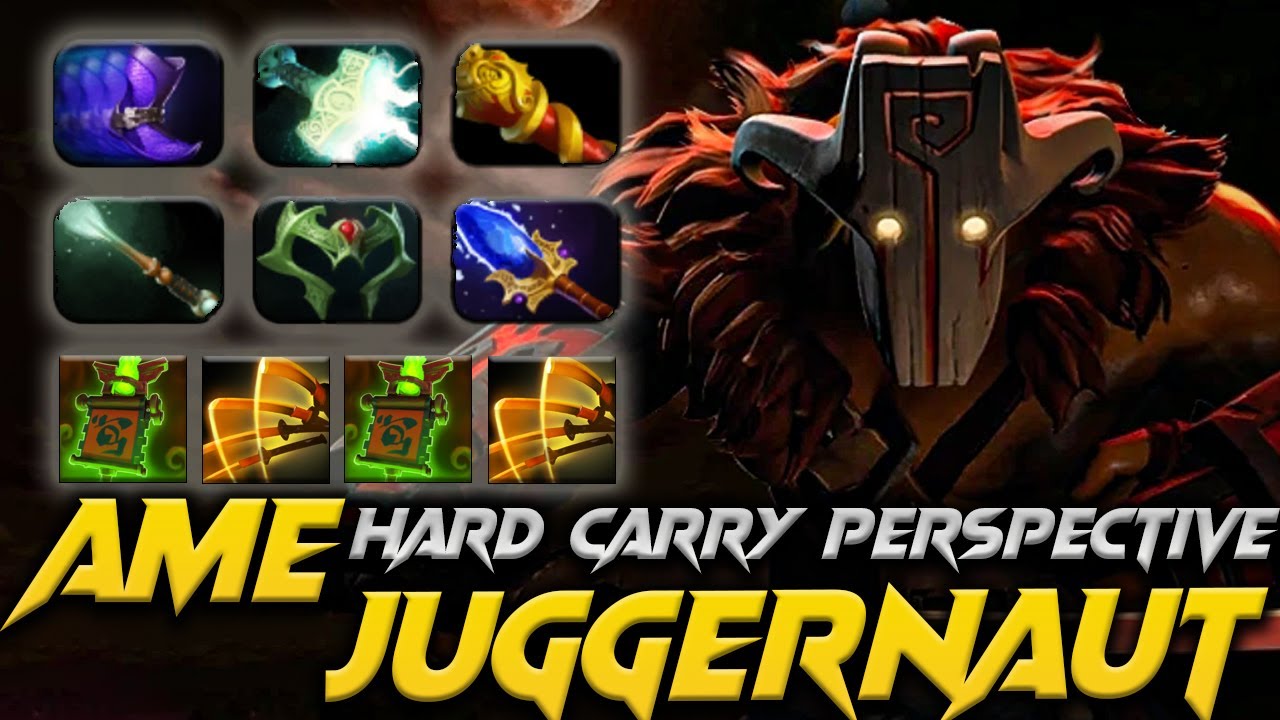 Ame - Juggernaut The Hard Carry Dota 2 Pro Full Gameplay 7.35D patch ...