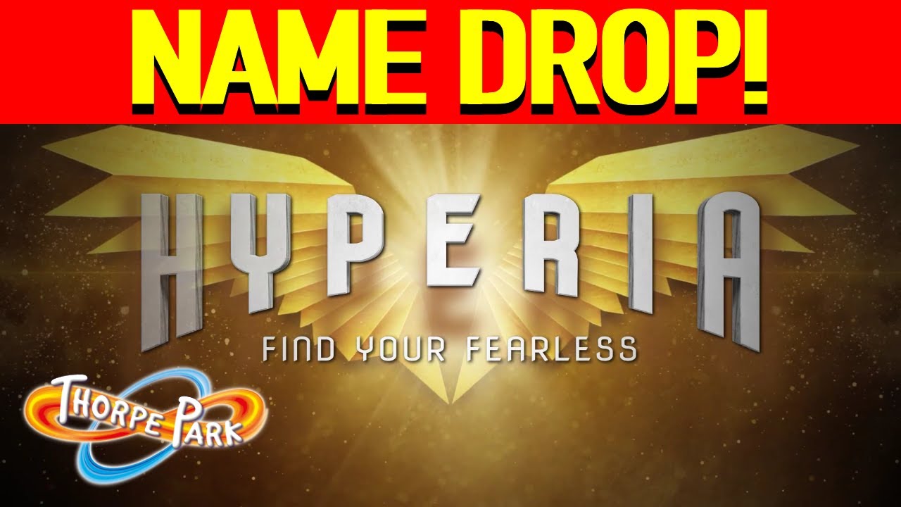 Project Exodus Name REVEALED - Thorpe Park NEW COASTER 2024 - YouTube